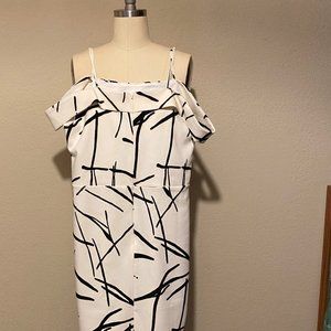 River Island | Dresses | River Island Tailored Sketch Print Dress ...